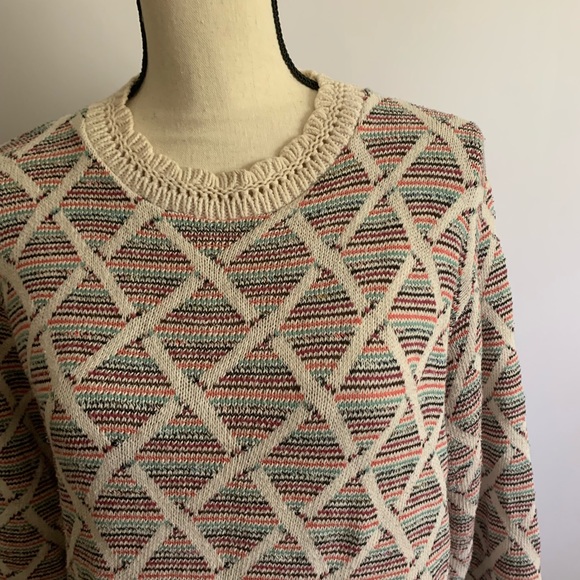 Sweaters | Vintage Colorful Grandma Sweater | Poshmark